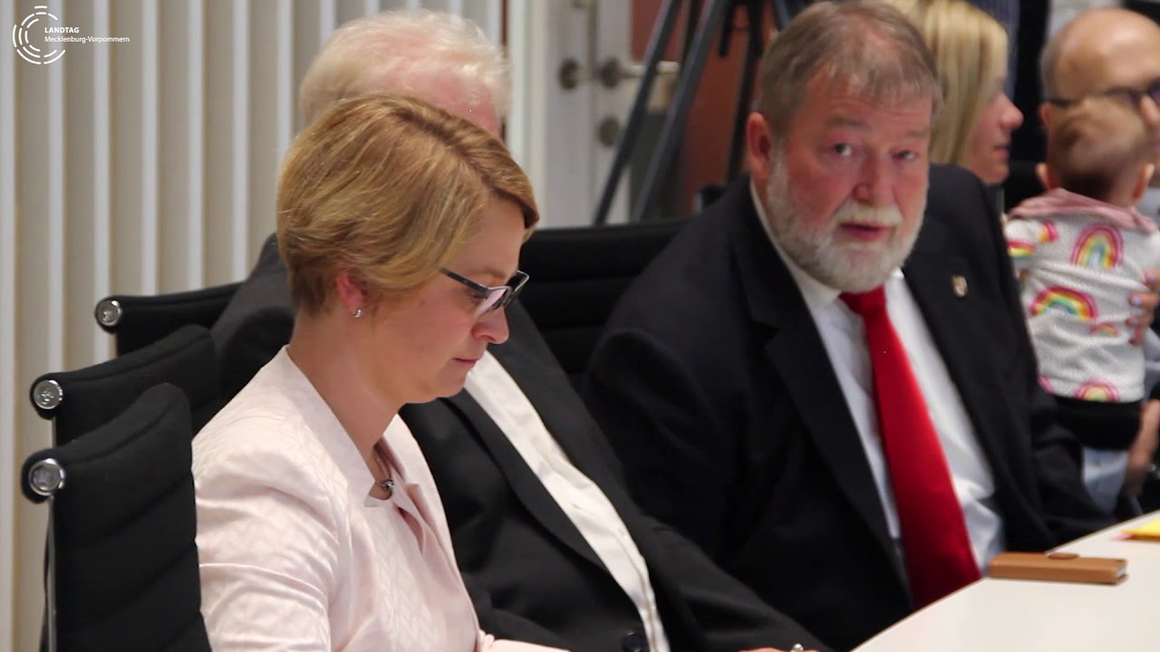 Wahl von Birgit Hesse zur neuen Landtagspräsidentin - YouTube