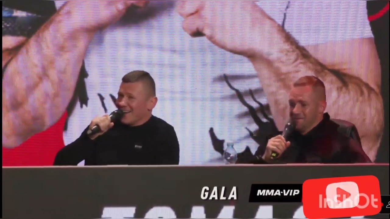 TOMASZ CHIC WALI SZCZURA I ZNAJDUJE TRAWKE NA KONFERENCJI MMA-VIP4 # ...