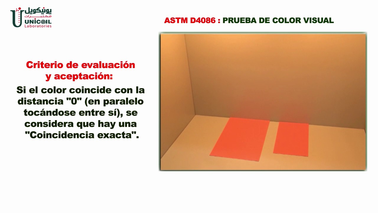 Prueba de color visual - YouTube