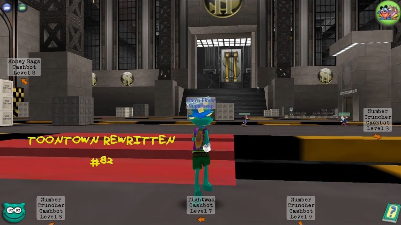 Toontown Rewritten (#82) - CASHBOT HQ - YouTube