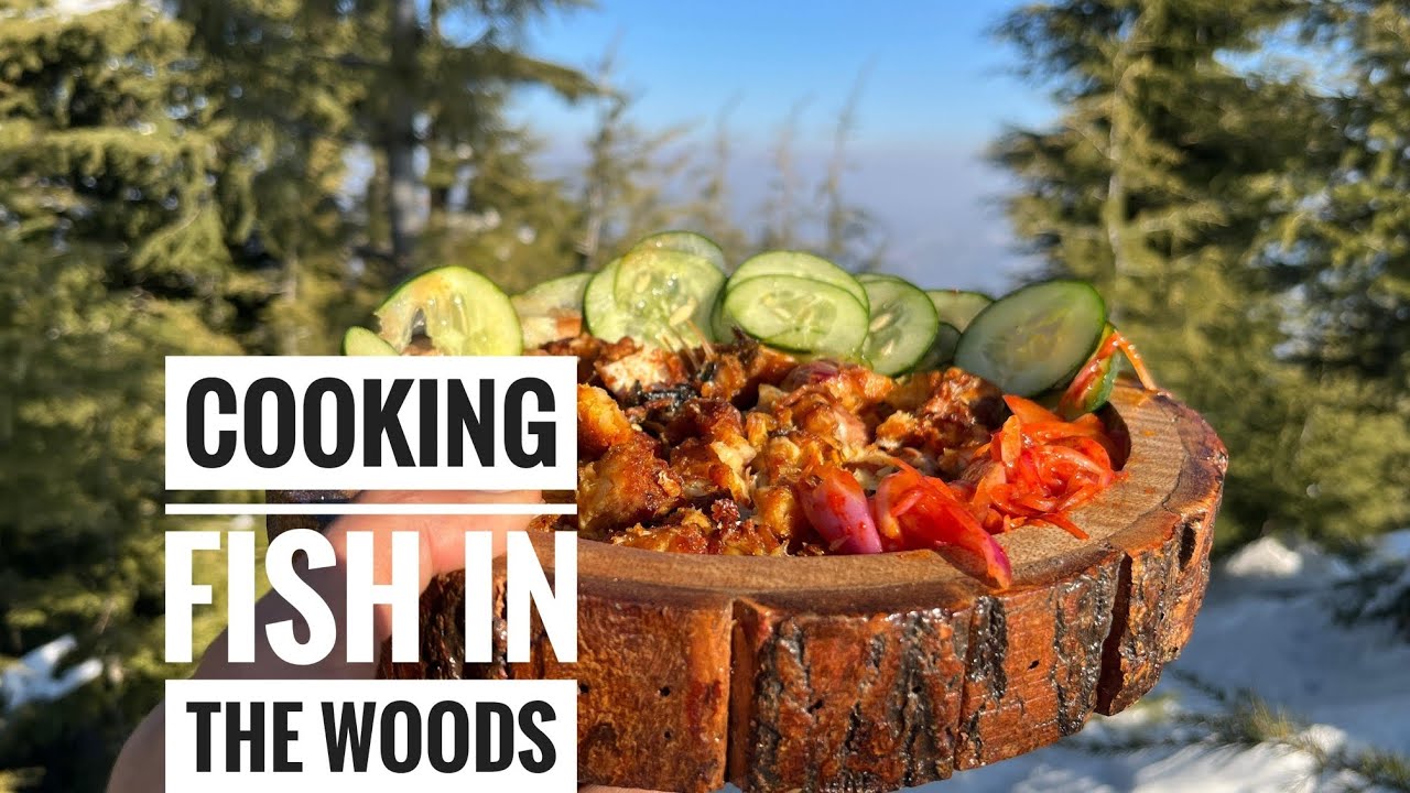 Cooking Fish In The Woods || Men In The Woods - YouTube