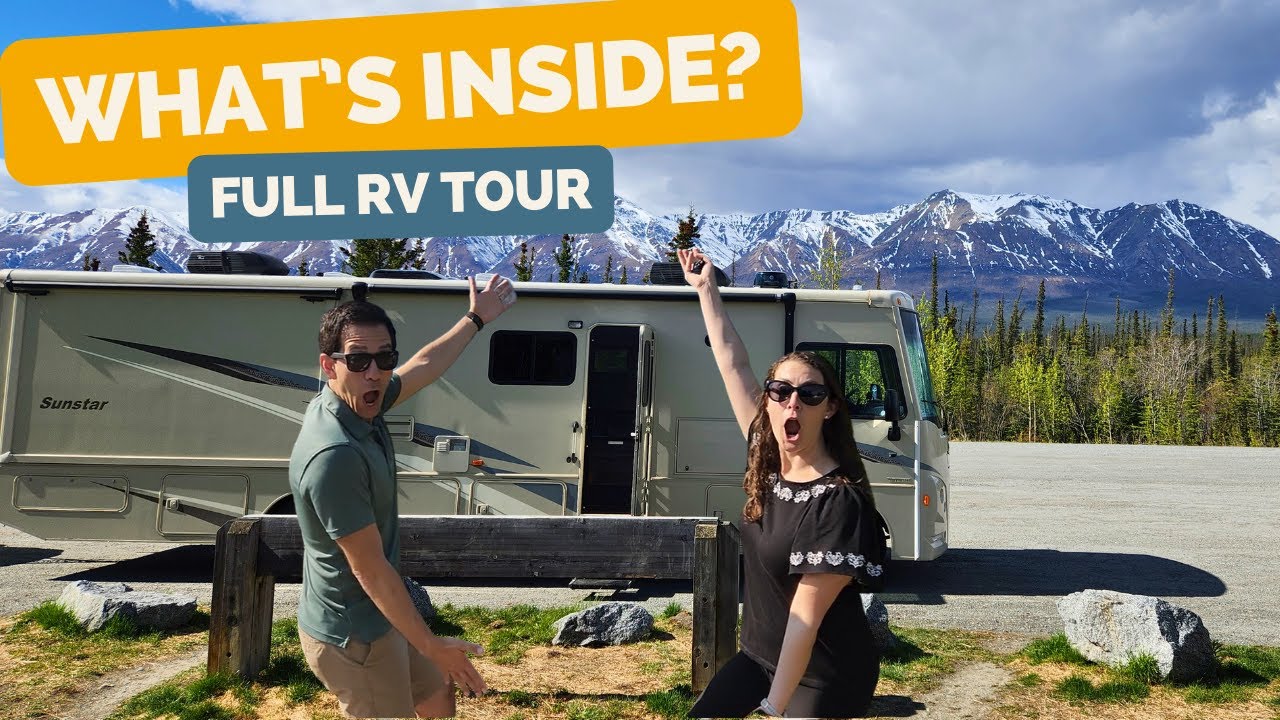 Full RV Tour: Full Time RV Living in our Winnebago - YouTube