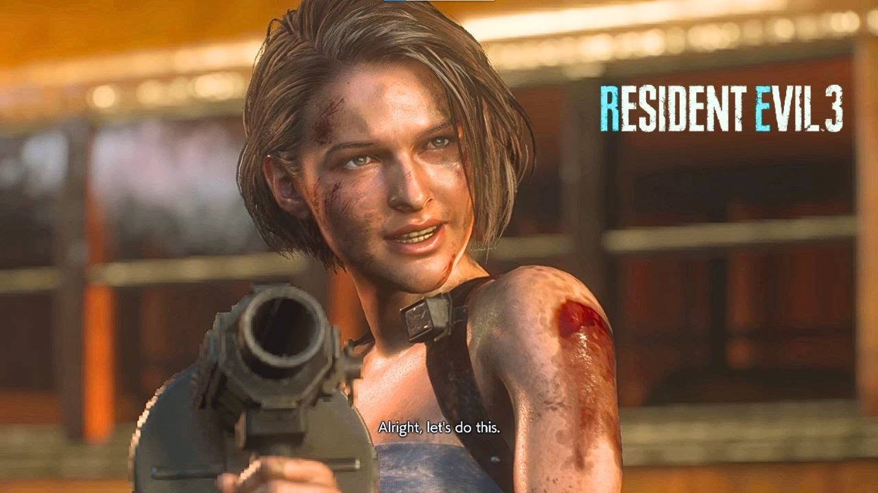 Jill Ultimate BOSS Fight Resident Evil 3 Remake gameplay 1080p60fps ...