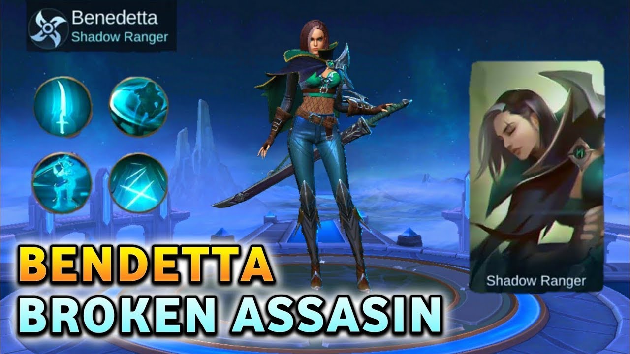 New Hero Benedetta Gameplay Mobile Legends Bang Bang - YouTube