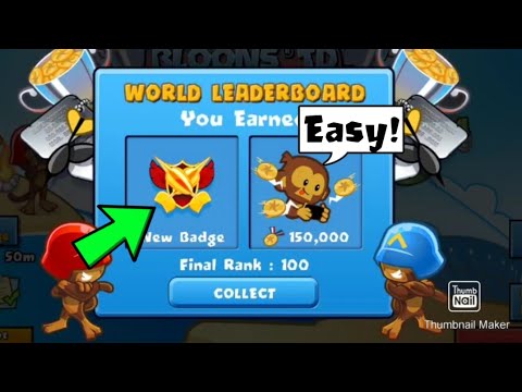 How to get top 100 in BTD battles! (Grinding guide) - YouTube