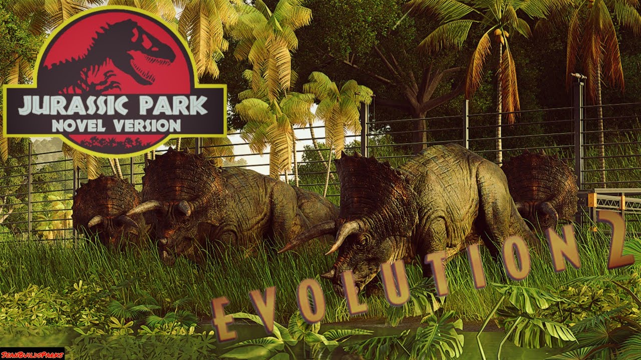 How To Build Jurassic Park | Novel Version | Part 4: Triceratops ...