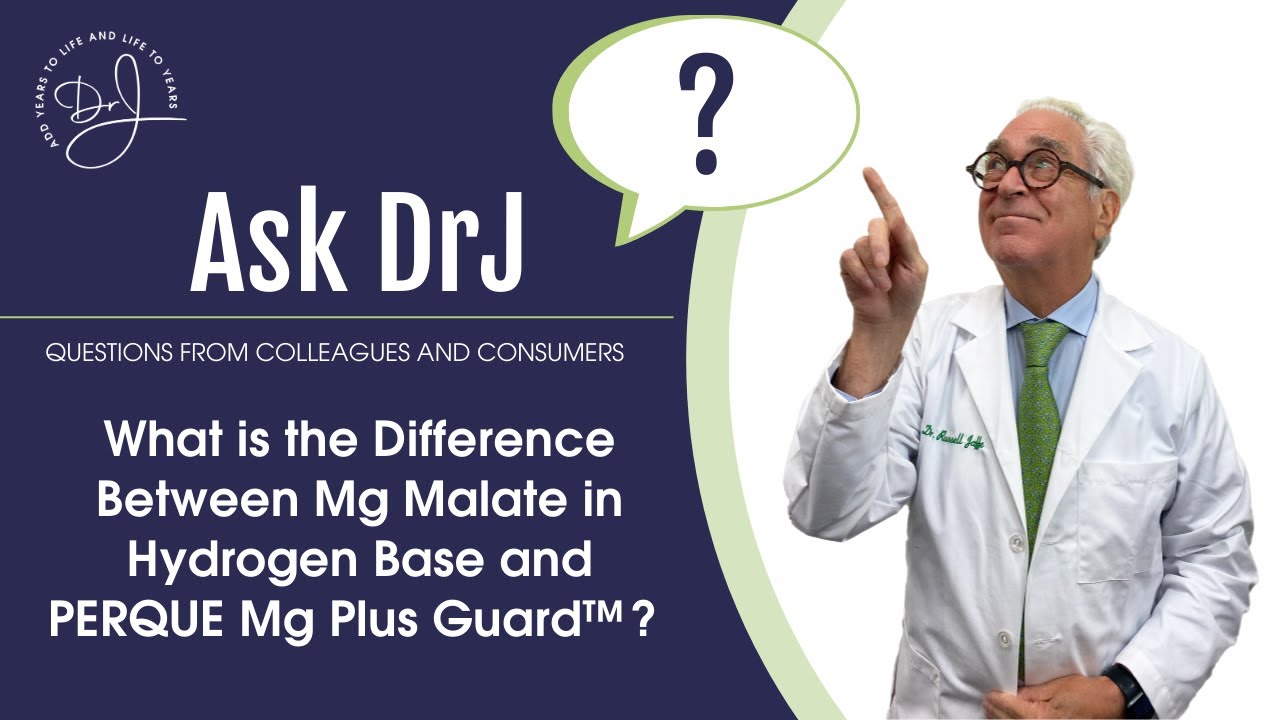 What is the Difference Between Mg Malate in Hydrogen Base and PERQUE Mg ...