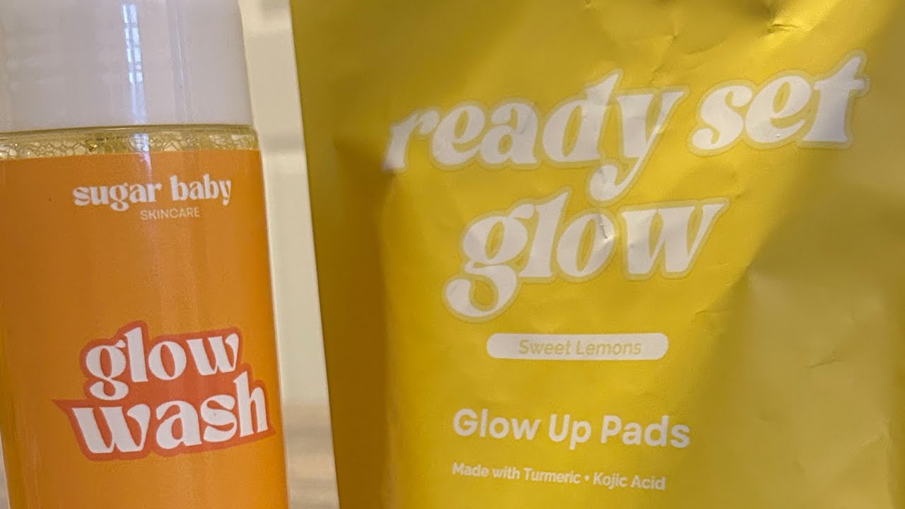 *MUST WATCH* SUGAR BABY Glow wash & Ready set glow REVIEW 🧽 🍋 #review # ...