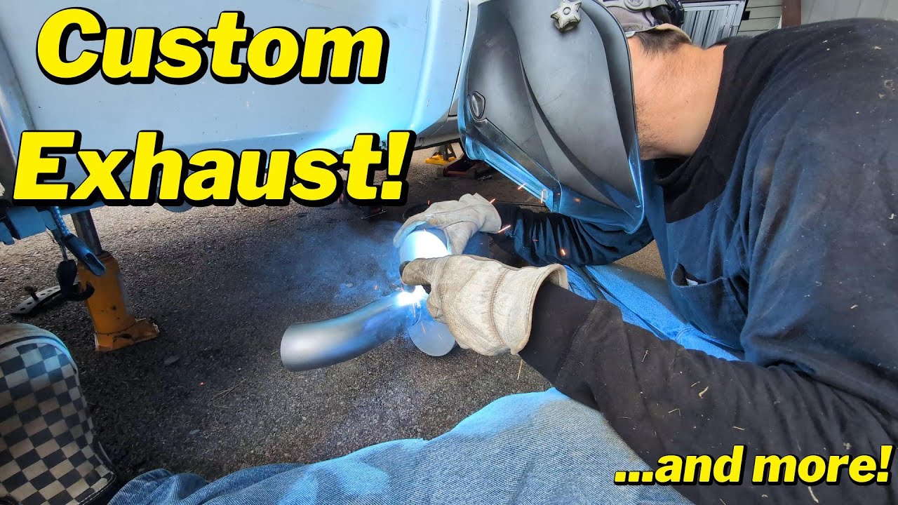 Custom Exhaust for the S10! - YouTube