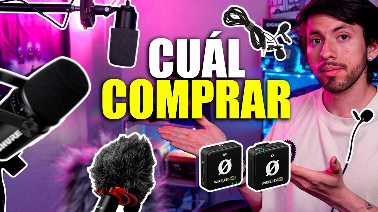 👌 Mejores micrófonos para crear contenido y como usarlos - YouTube