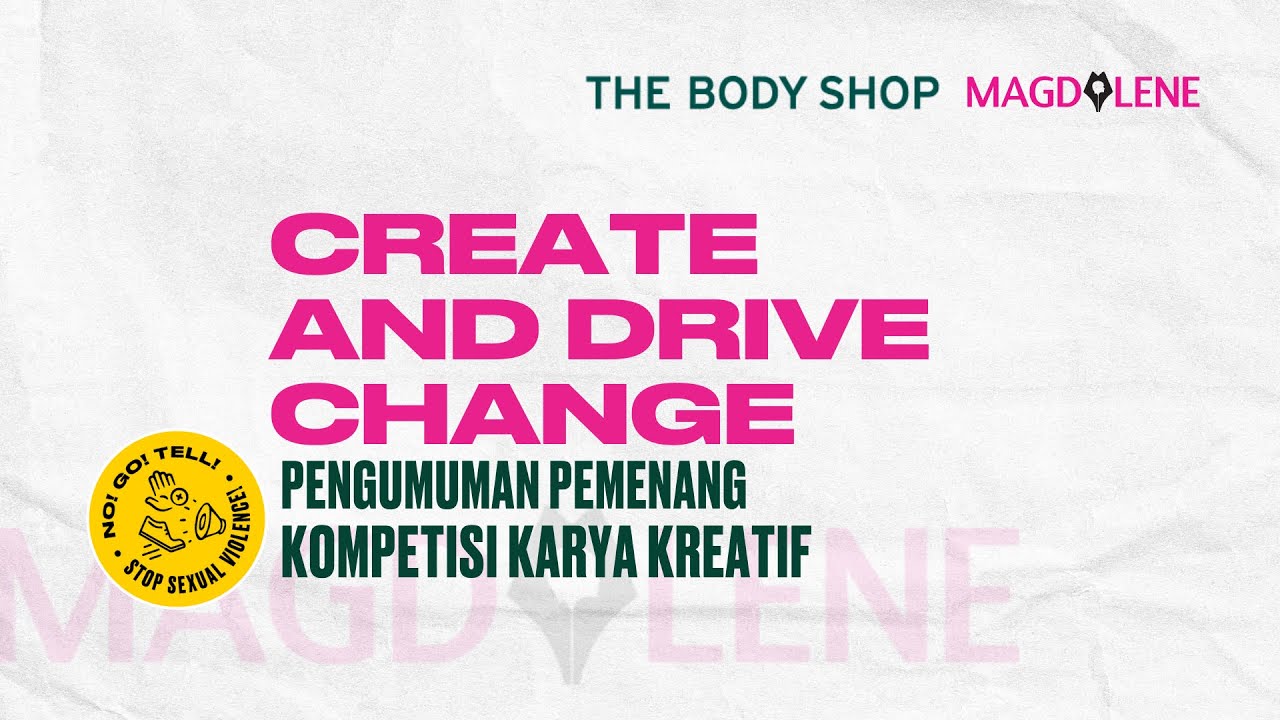 Create and Drive Change - YouTube