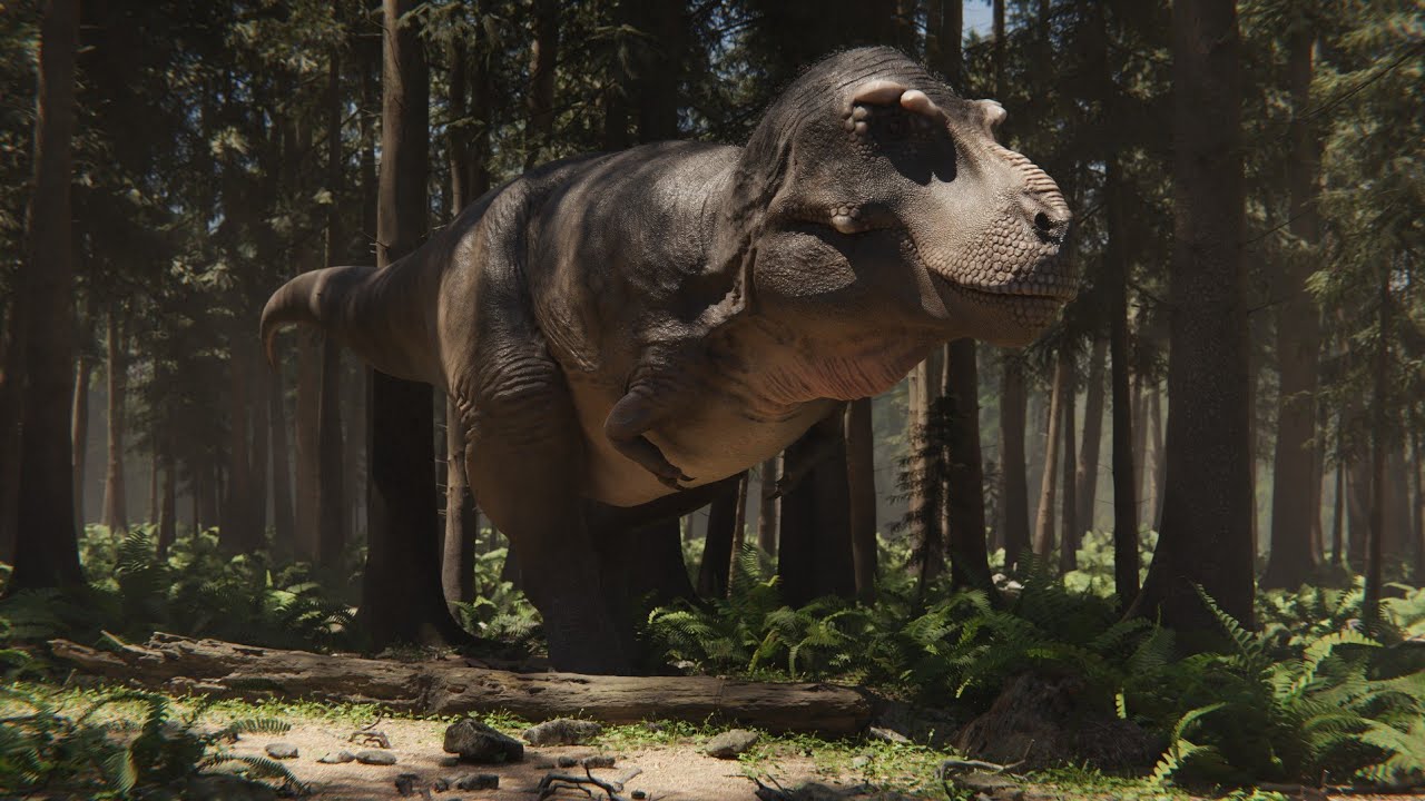 Path of Titans - Tyrannosaurus Rex Ambush - Arazoa Server - YouTube