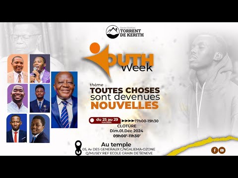 [LIVE] Youth WEEK 28.11.2024| FR STEVE MATSHIDI | - YouTube
