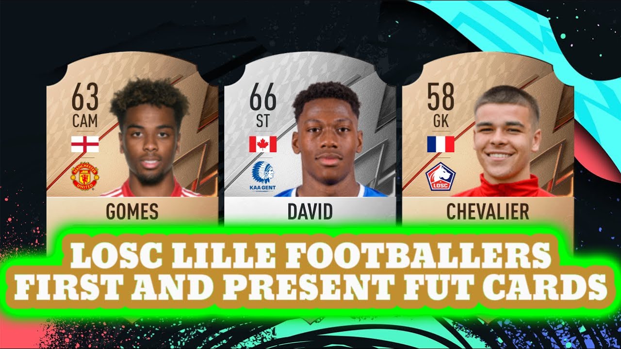 FIFA 25 | LILLE FIRST AND PRESENT FUT CARDS - YouTube