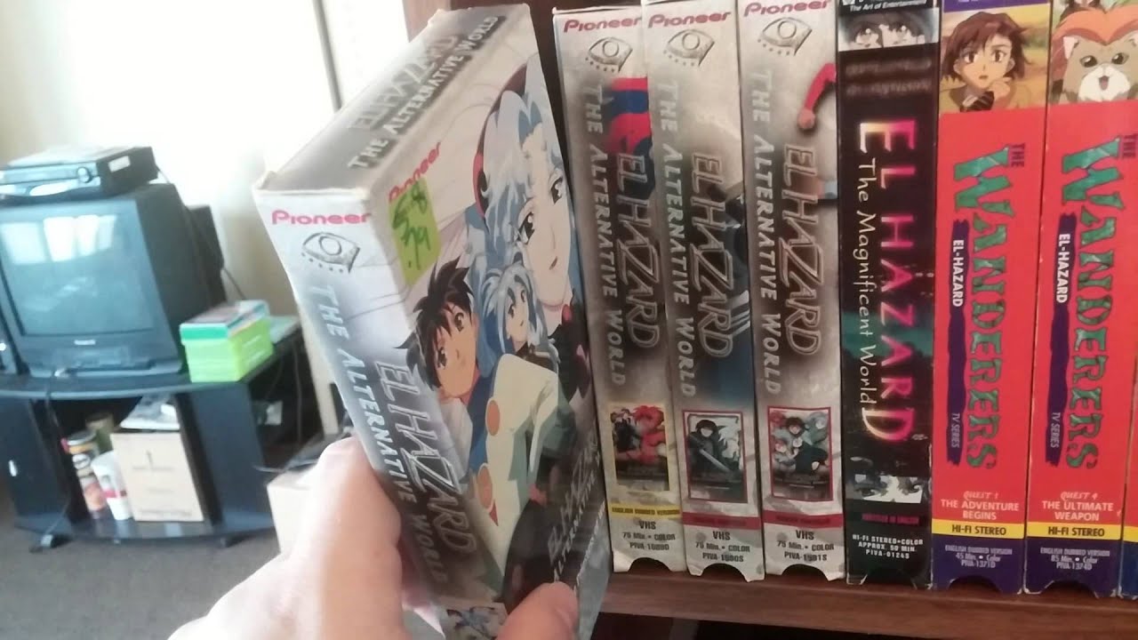 Anime VHS Update (Thrift store finds) - YouTube