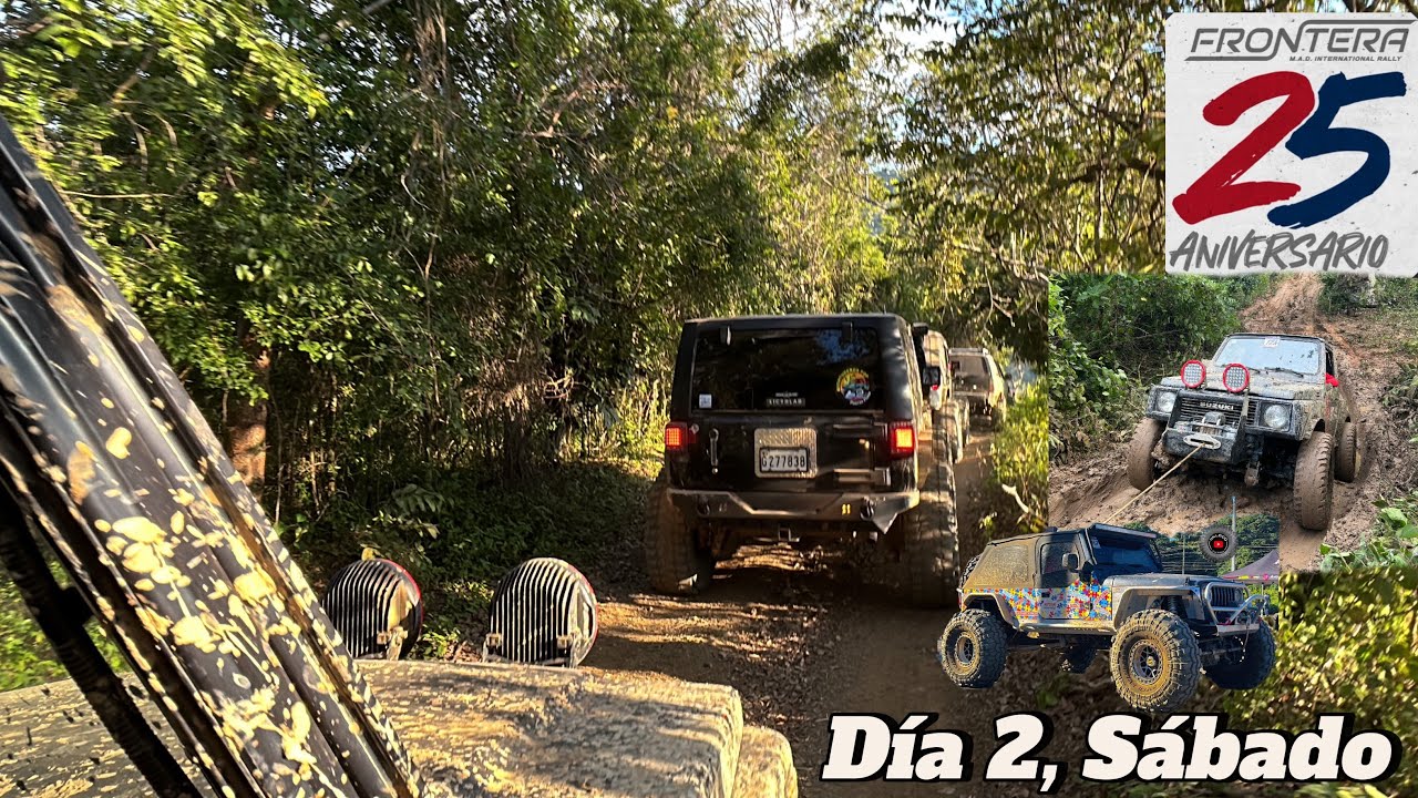 Rally Frontera mad internacional 2024!! Día 2, Extremo y bellos ...