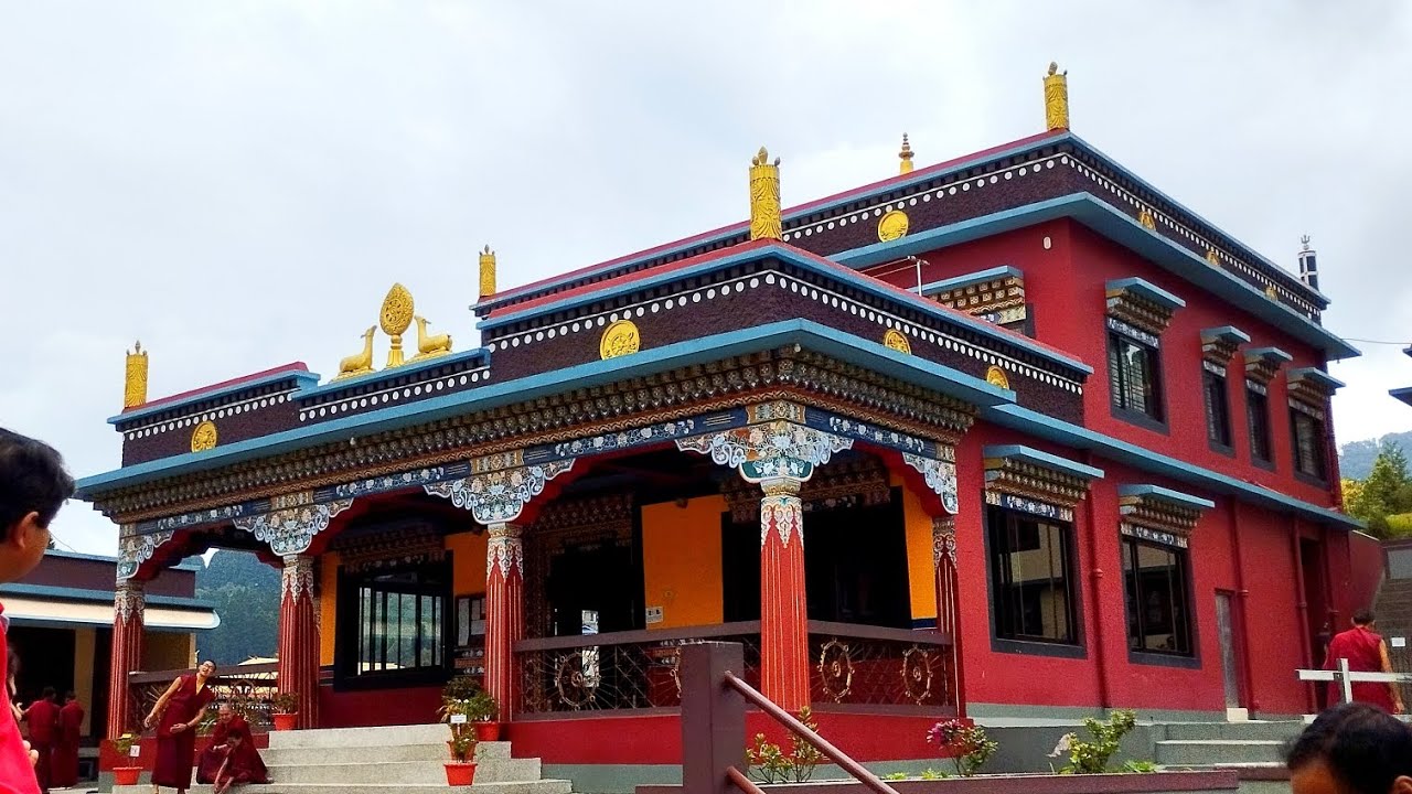 Kagyu Thekchen Ling Monastery...🕉️☸️ | Lava Monastery | Kalimpong | Om ...