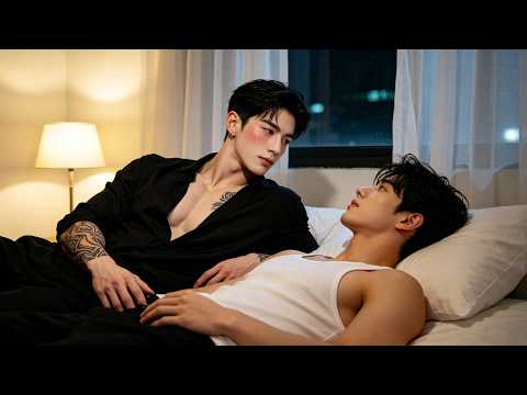 After watching passion scene... In the quiet room, his hot breath made him lose control!🥵❤️ #bl