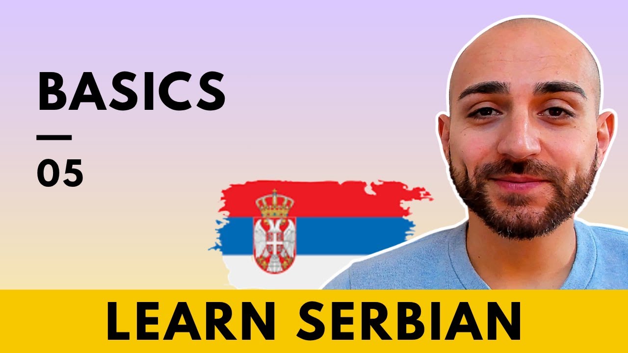 Learn Serbian ★ Complete Course Lesson 5 - 20 basic verbs ★ Croatian CC ...