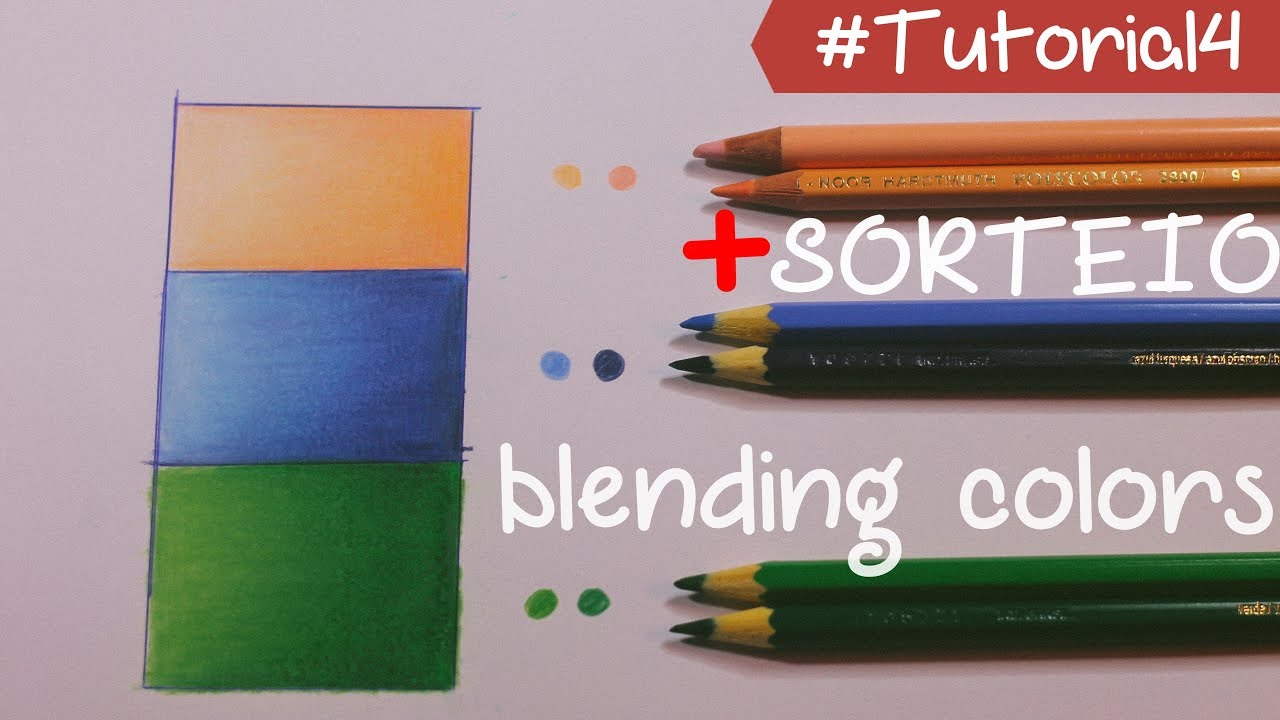 How to Blend Colors / Misturando Cores #Dica - YouTube