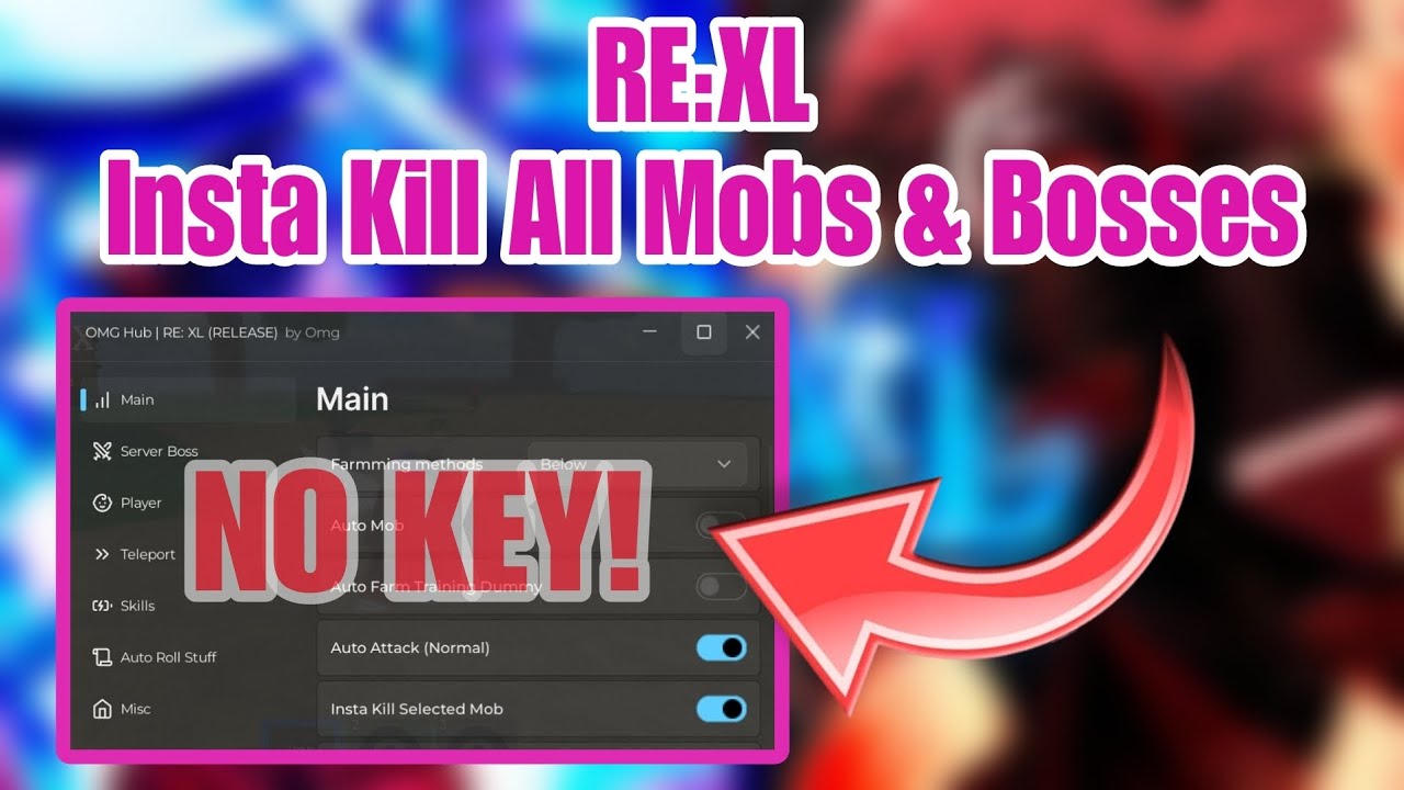 [OP] RE: XL Instant Kill All Mobs & Bosses (Fast Farming Strength ...