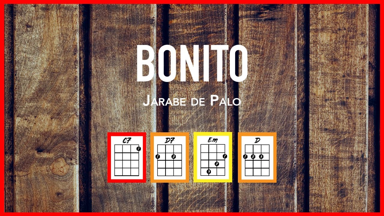 ️ BONITO (Jarabe de Palo) - Ukelele Cover by Sandra Bautista - YouTube