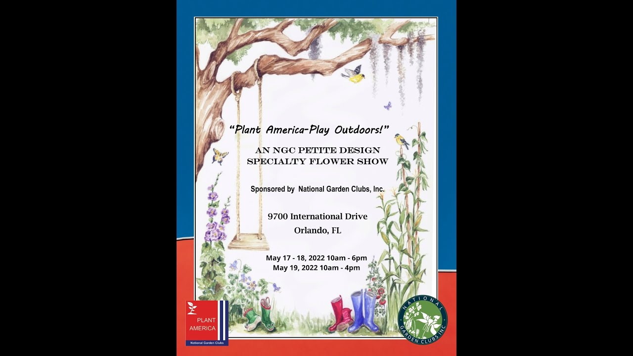 NGC Petite Flower Show 2022 - YouTube