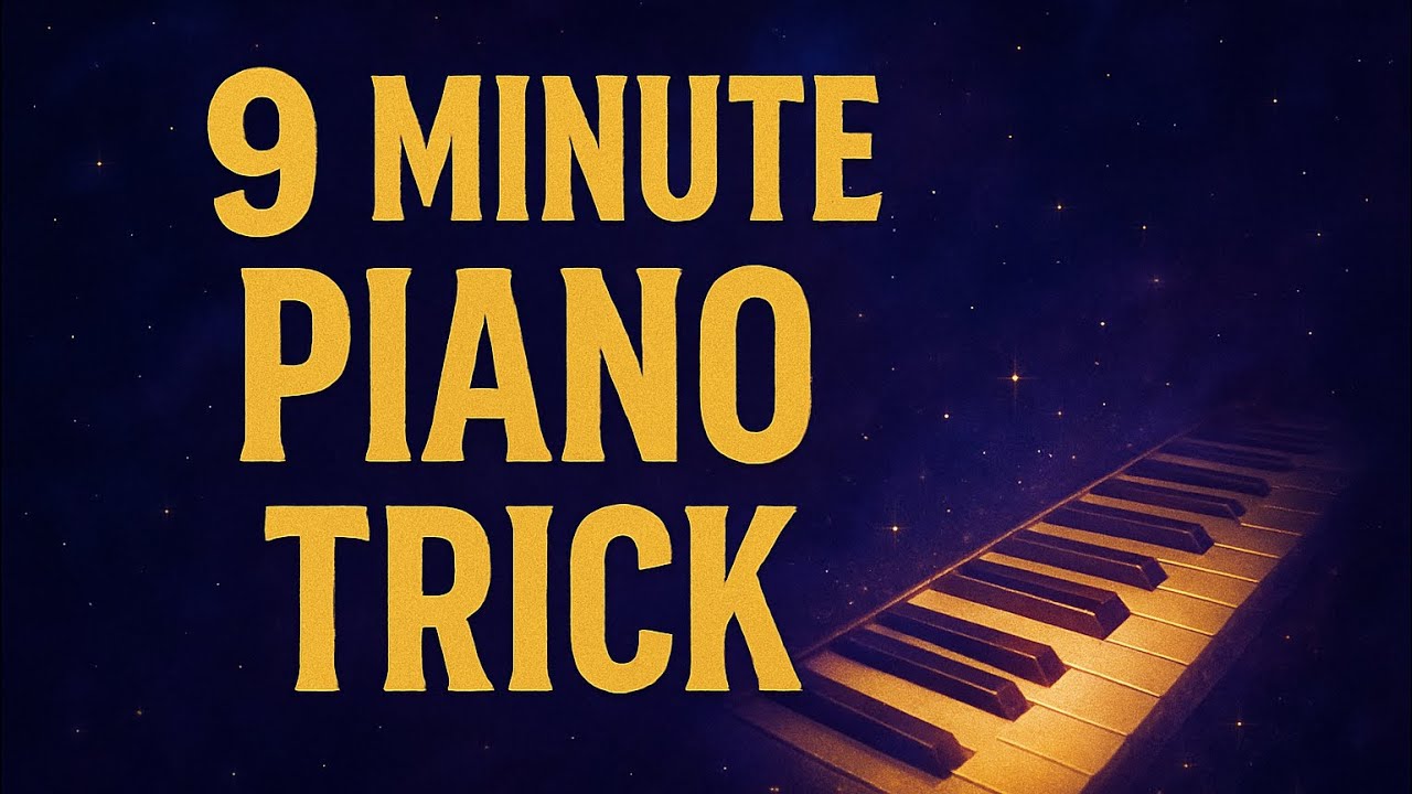 The 9-Minute Piano Trick - YouTube