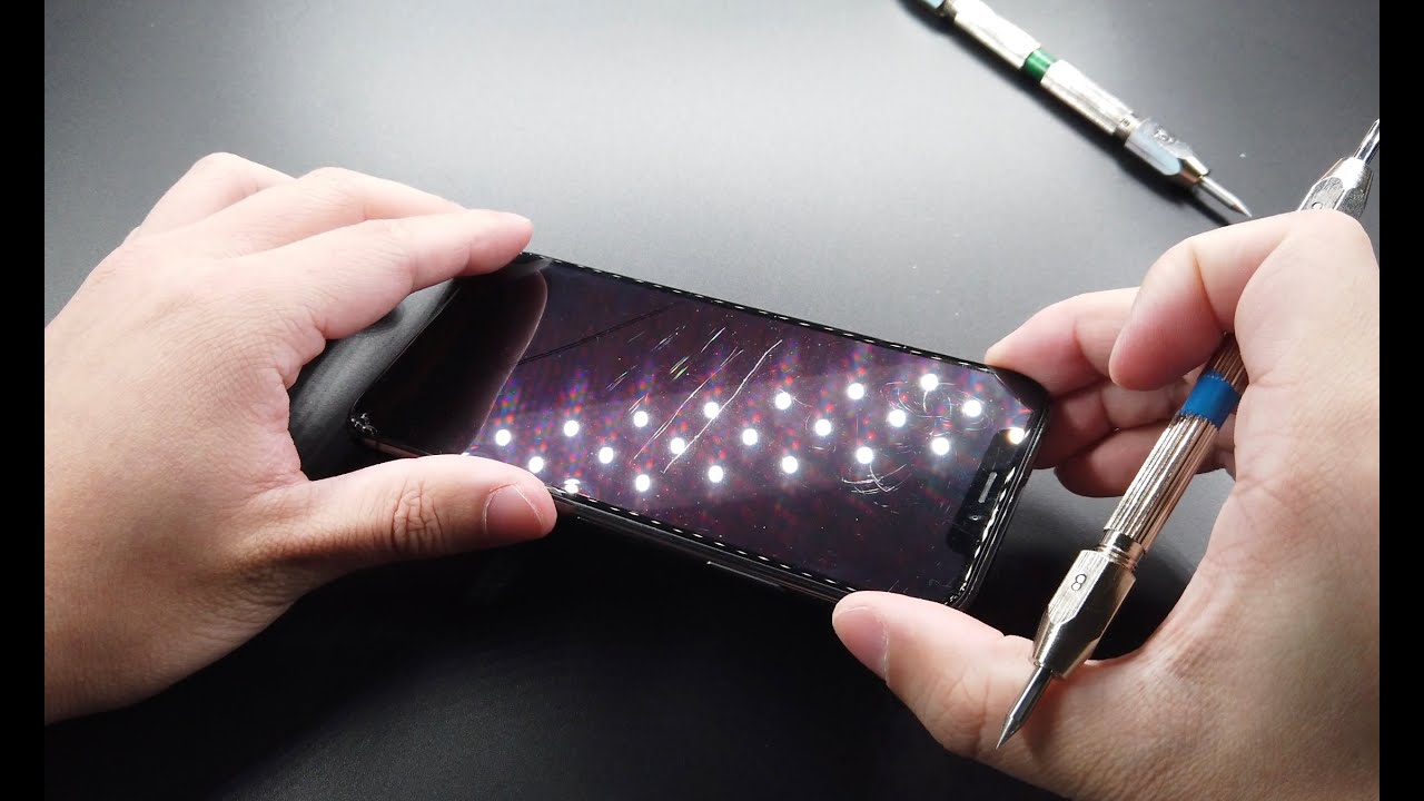 [ Mohs Hardness Pick Scratch Test ] iPhone Screen VS. Shellrus Sapphire ...