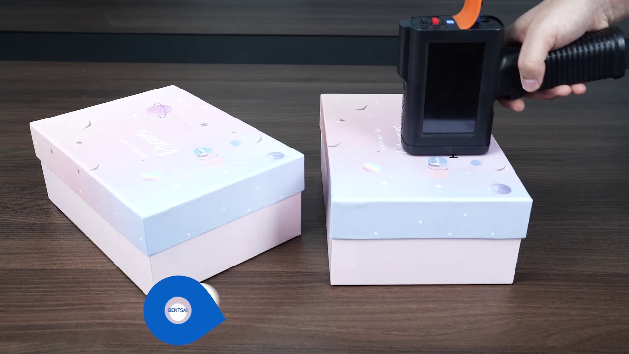 Bentsai Handheld Inkjet Printer----BT-HH6105B Series - YouTube