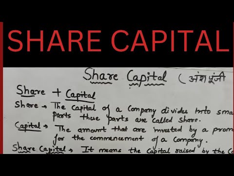 SHARE CAPITAL CLASS 12 accounts||kinds of share capital in company law ...