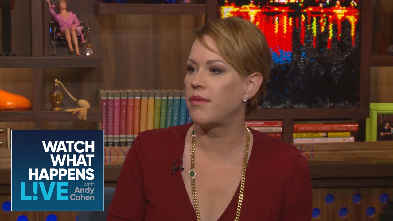 Molly Ringwald Asks Andy Cohen How His Teeth Are So White | Host ...