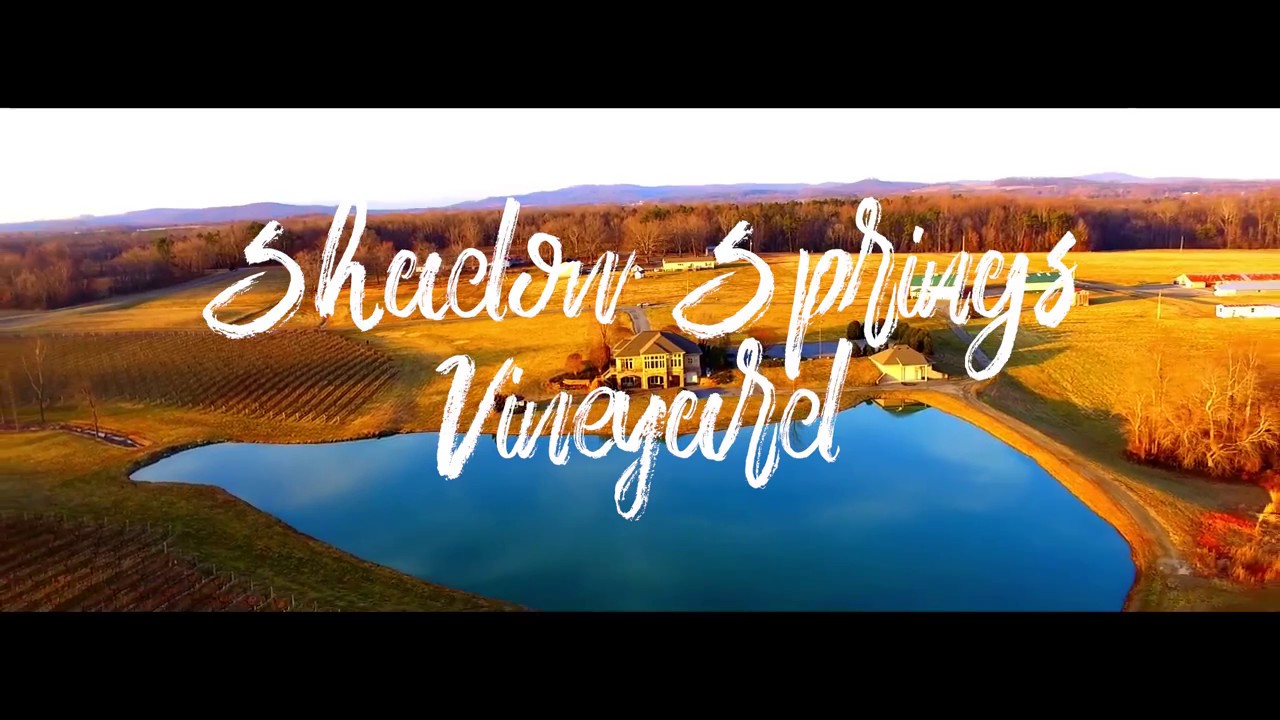 Shadow Springs Vineyard By Drone - YouTube