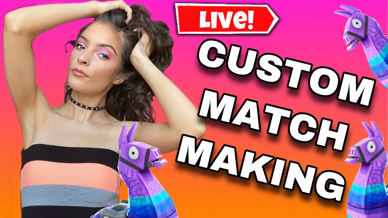 Custom Matchmaking (NA-EAST) || SOLO/DUO/SQUAD - Fortnite Live - YouTube