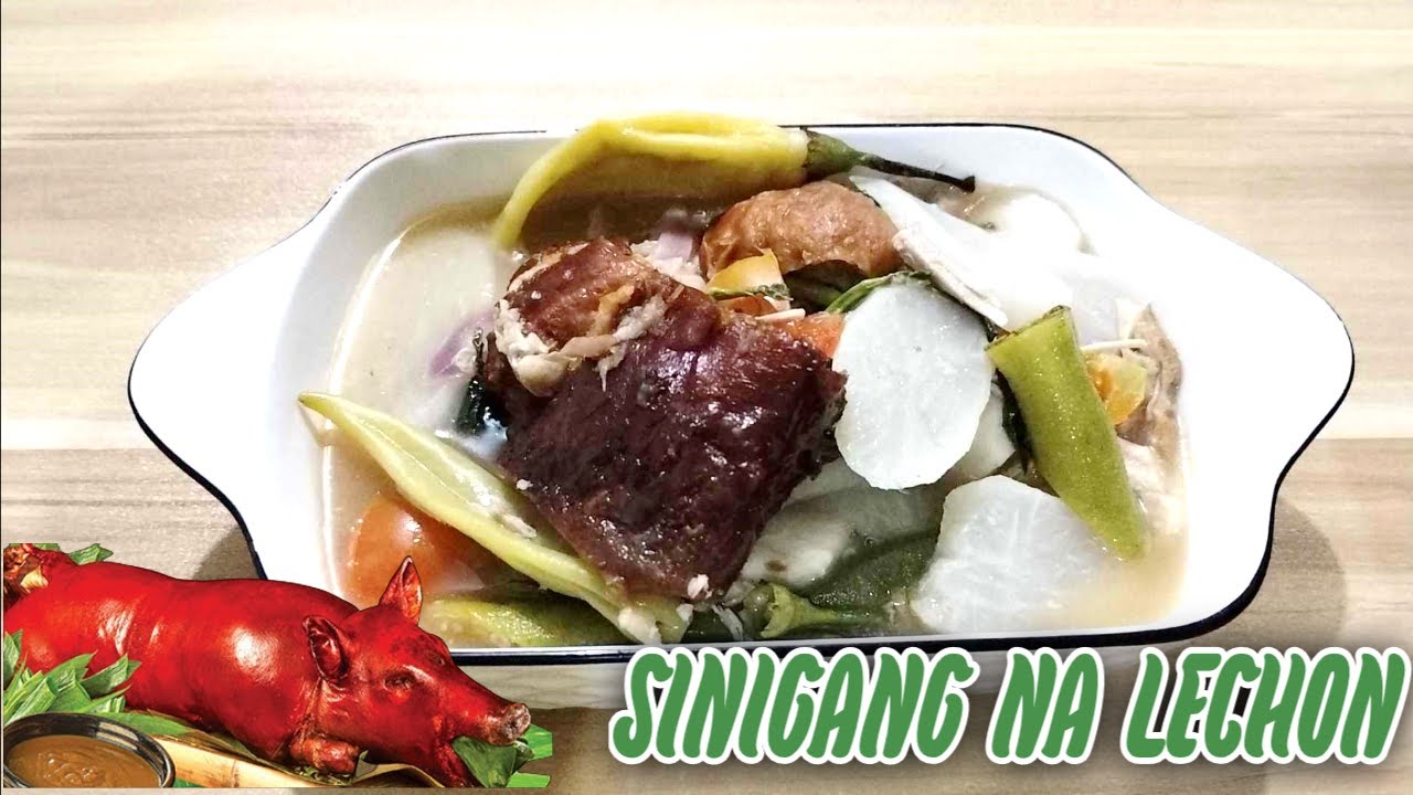 Sinigang na Lechon #sinigang - YouTube