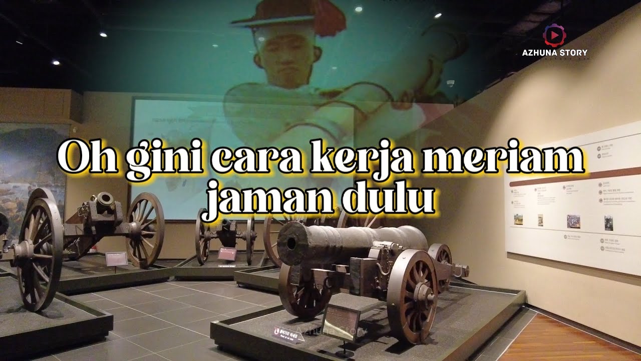 Ternyata Begini Cara kerja Meriam jaman dulu - YouTube