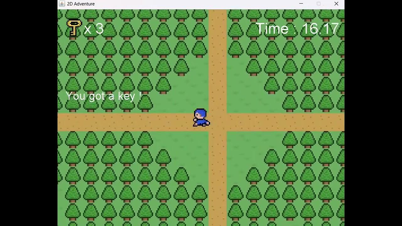 [JAVA] 2D Game First Step Complete - YouTube