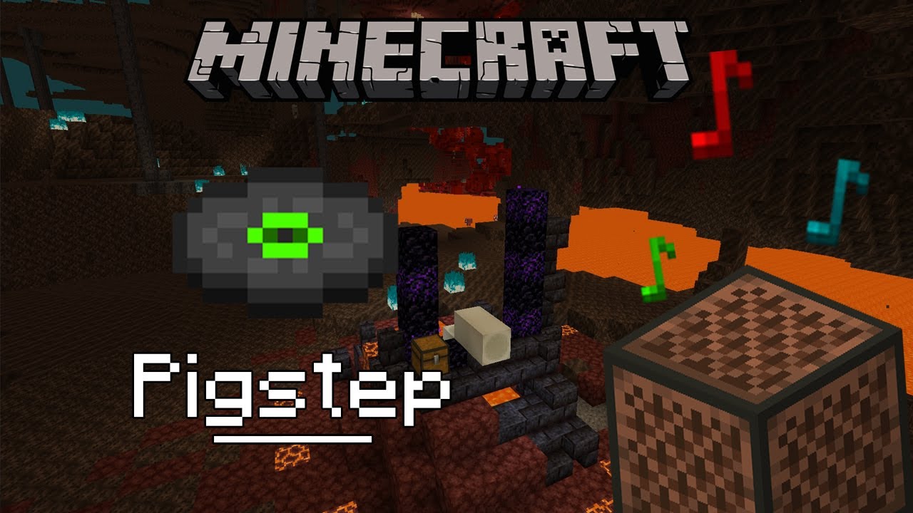 Lena Raine's "pigstep" From The Nether Update Soundtrack - Note Block Version - YouTube