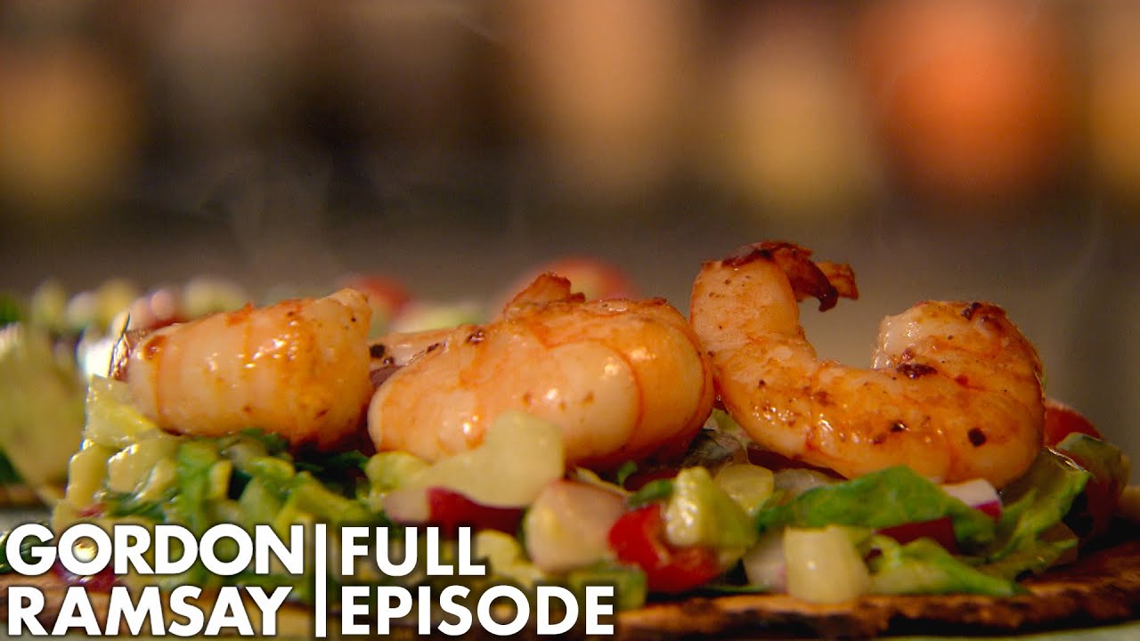 Gordon Ramsays Prawn Tostada Recipe Home Cooking Full Episode Youtube