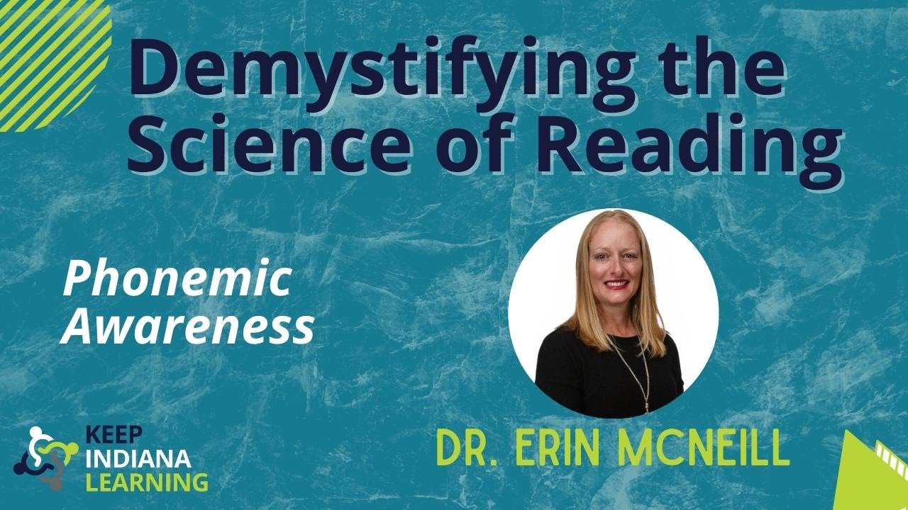 Demystifying the Science of Reading: Phonemic Awareness - YouTube