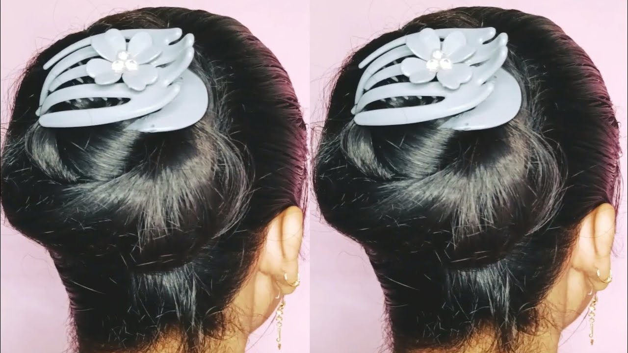 Gorgeous !! Quick Juda Hairstyle By Clutcher For Girls//juda ...