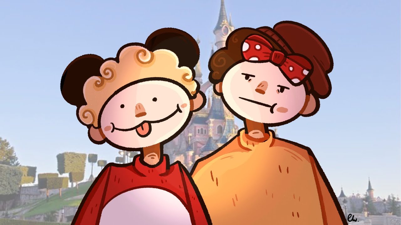 The dysfunctional Sleepy Bois Inc family goes to Disney [ Animated ...