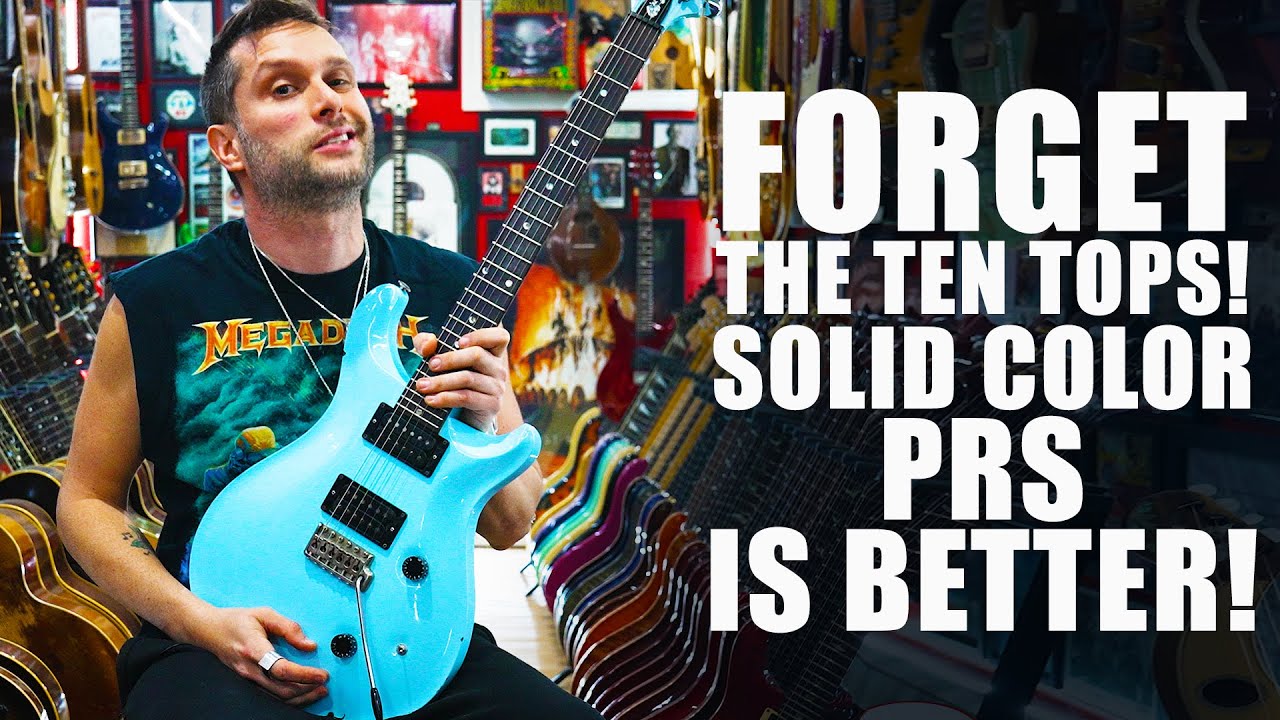 Solid Color PRS For The WIn! Baby Blue PRS Standard - YouTube