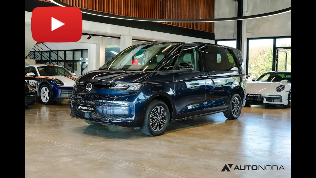 Volkswagen T7 Kurz in Starlight Blue - YouTube
