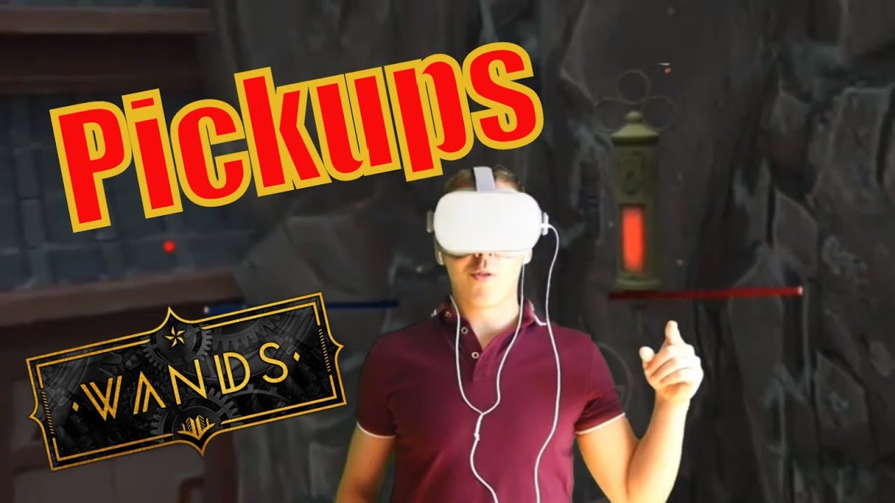 How To Use Health Pickups For Beginners - WANDS VR GAME - YouTube