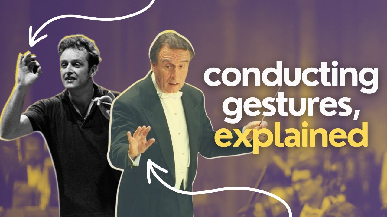 Breaking down orchestra conducting gestures to show you what they mean ...