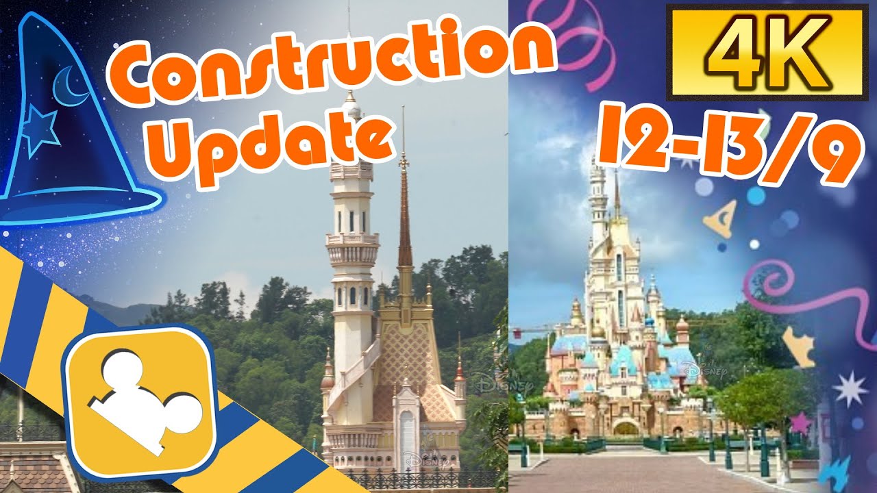 *4K* Construction Update: Castle Transformation (Castle of Magical ...