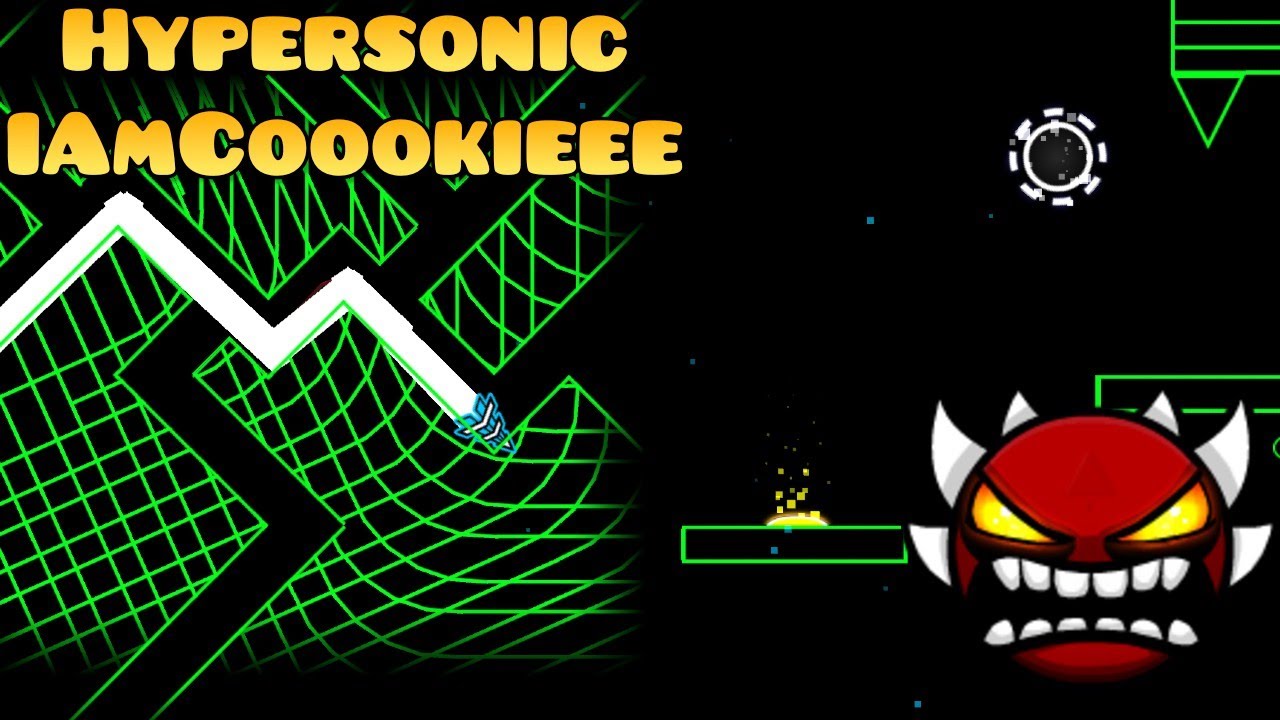 Geometry Dash - Hypersonic [Extreme Demon] (FULL SHOWCASE) by Viprin ...