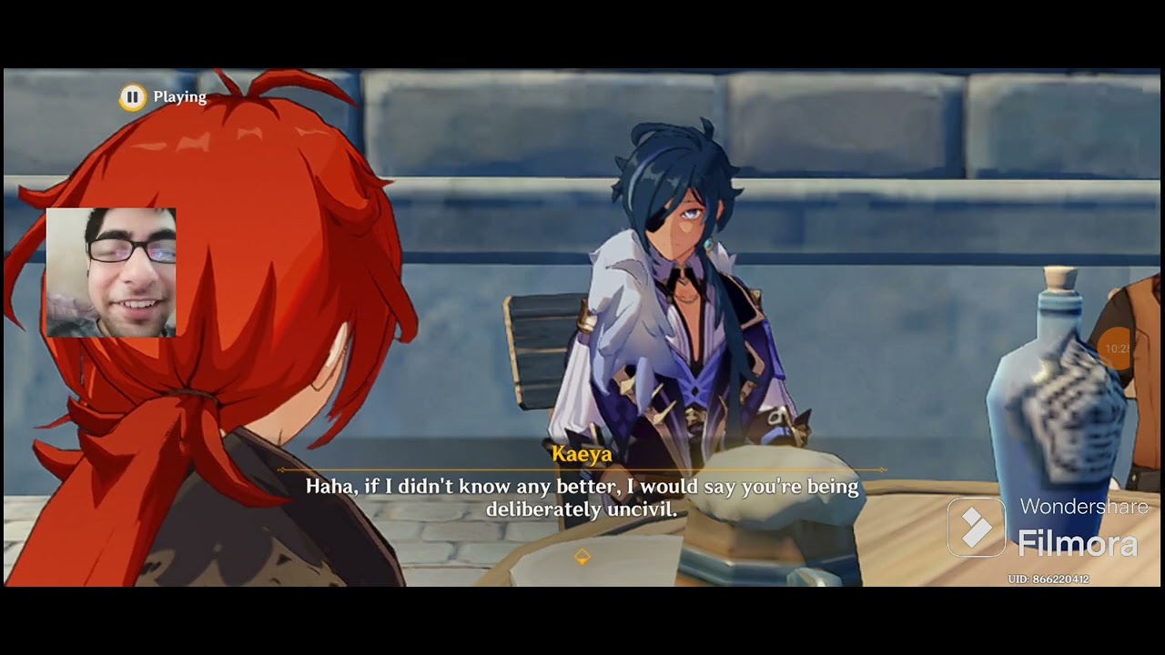 diluc and kaeya funny moments [genshin impact] - YouTube