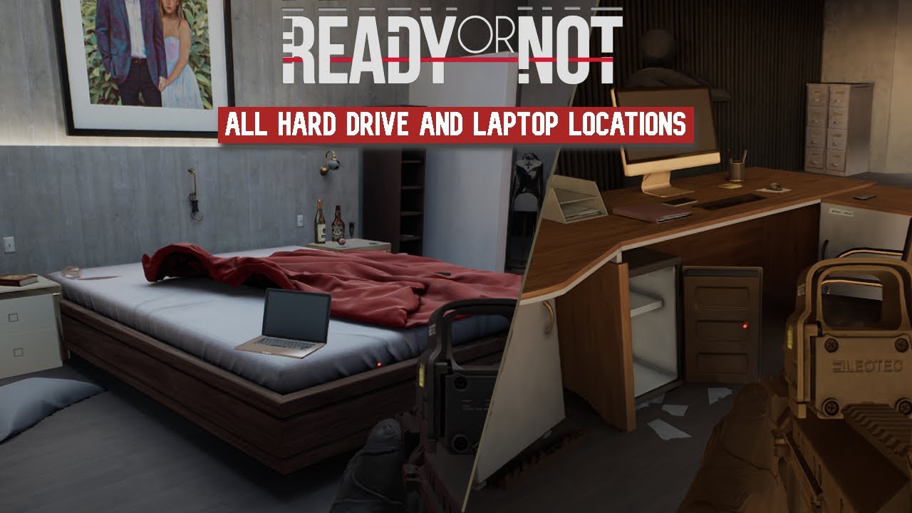 Ready or Not | All Hard Drives and Laptop locations | Voll Health House ...